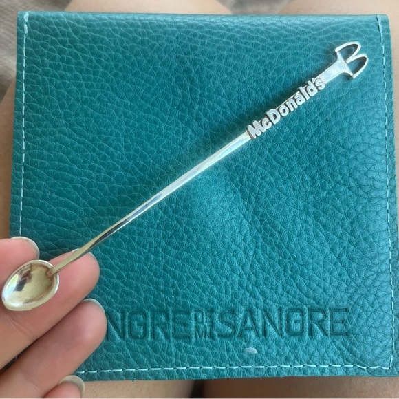 Mk_Spoon | Other | Vintage 97s Mcdonalds Stick Snuff Spoon Cast In ...